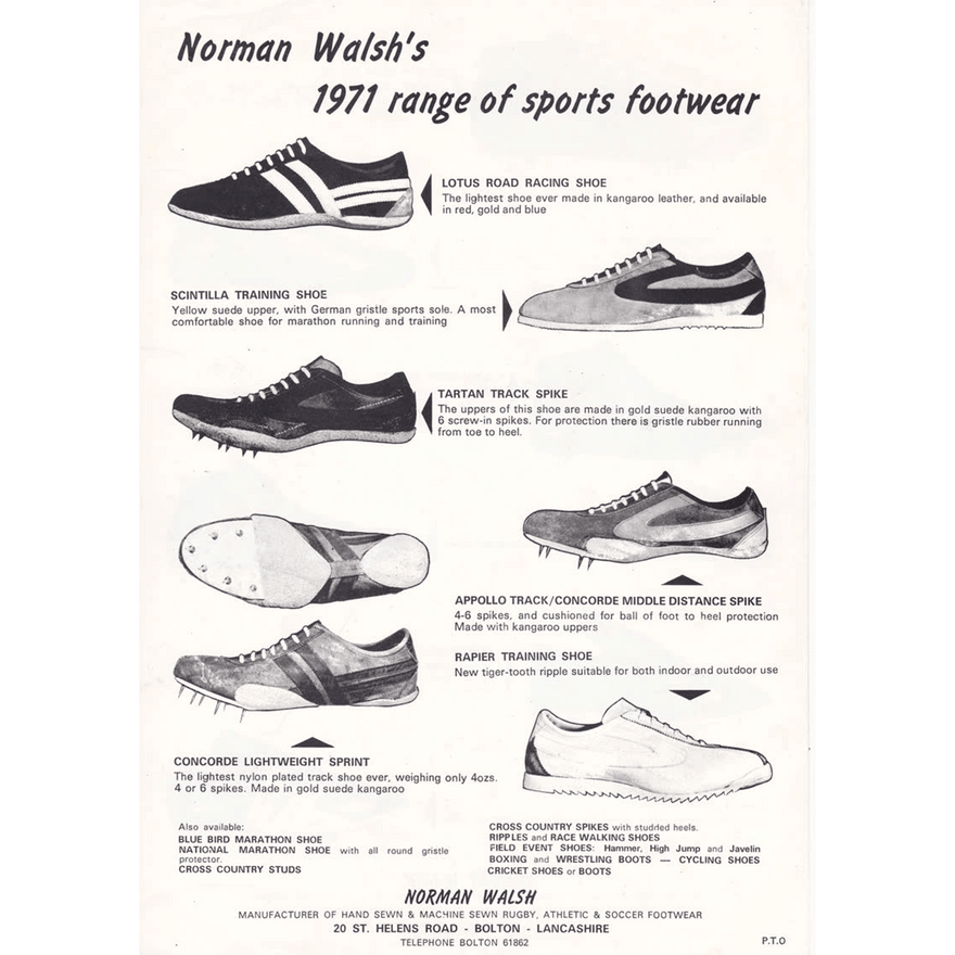 Norman Walsh | British-Made Sneakers Since 1961