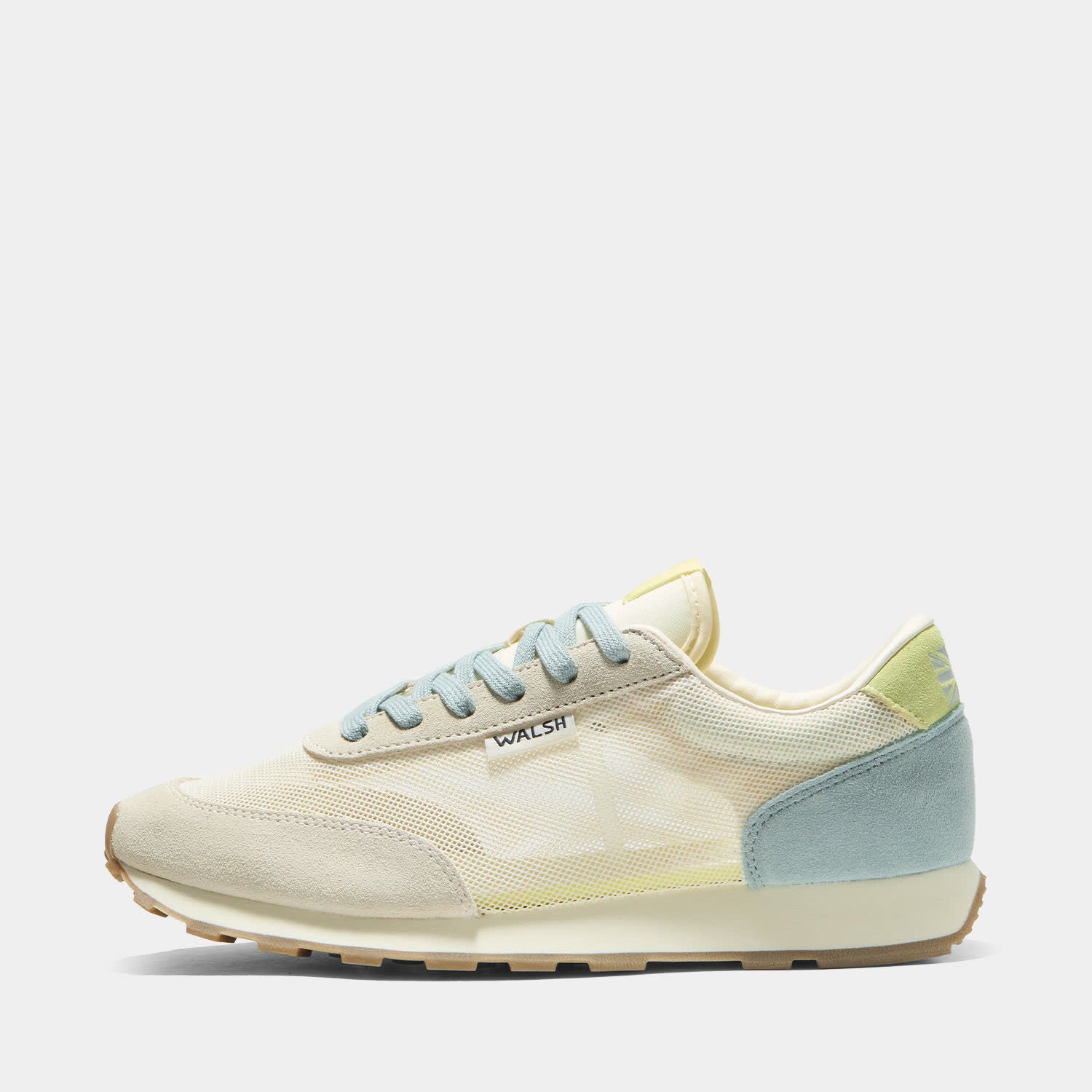 Norman Walsh - Classic Shoes - LA84 - Sky Blue & Spring Green - Handcrafted