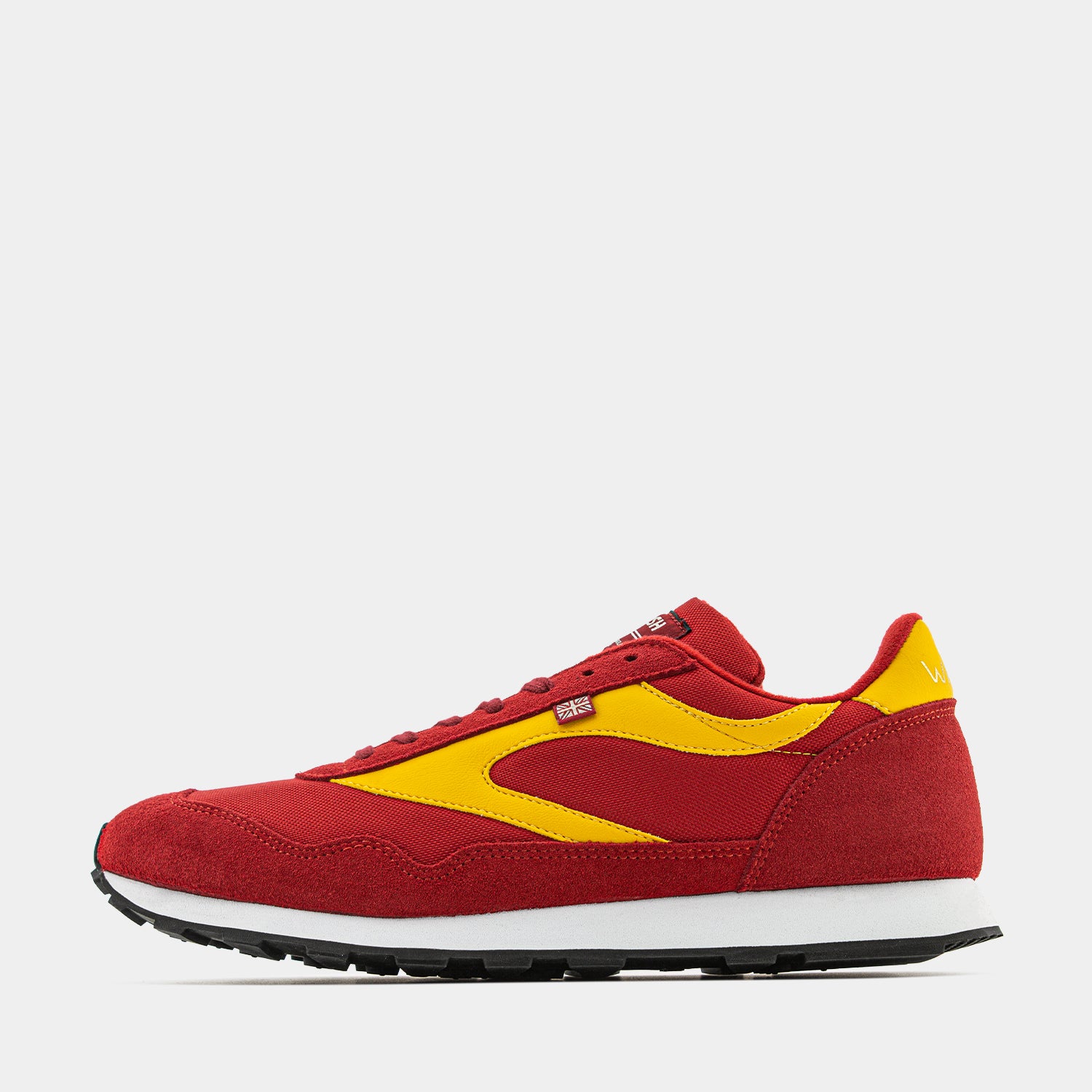 Norman Walsh - Retro Shoes - Ensign - Red Red Yellow - Handcrafted