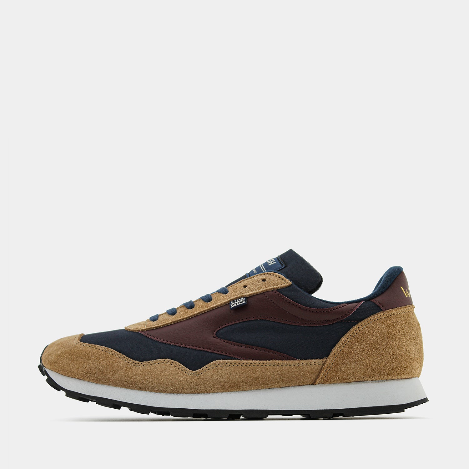 Norman Walsh - Retro Shoes - Ensign - Navy Honey Wine - Handcrafted