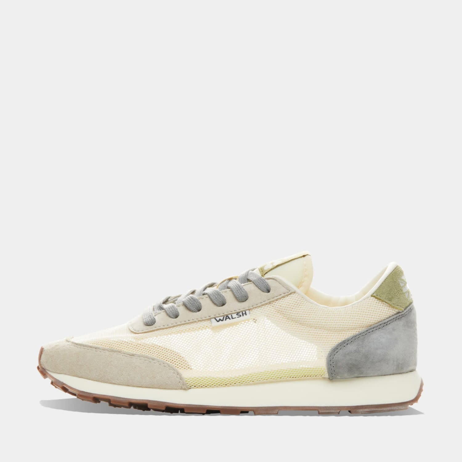 Norman Walsh - Classic Shoes - LA84 - Beige & Haze Green - Handcrafted