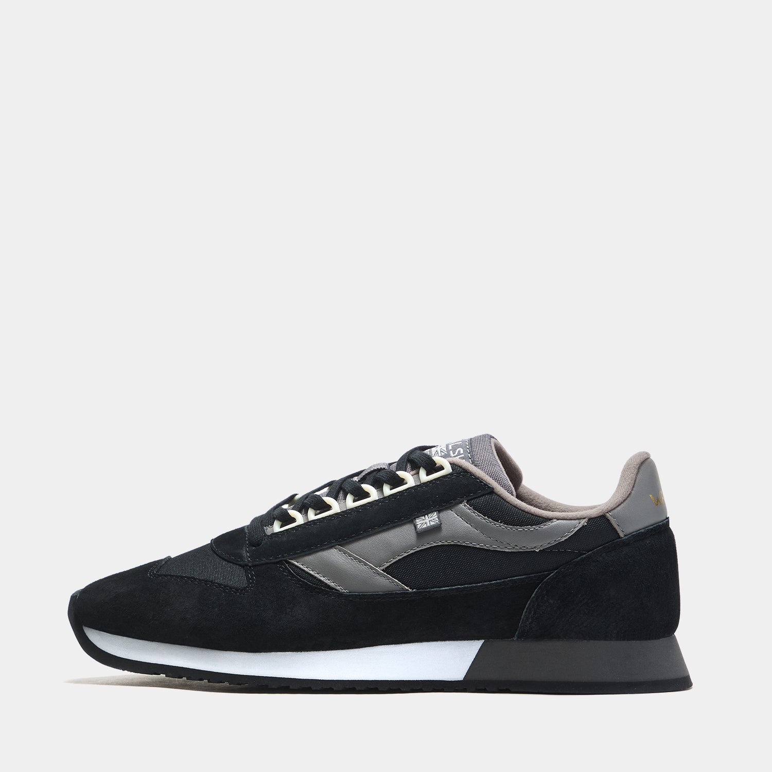 Norman Walsh - Classic Shoes - European - Black Gray - Made in UK