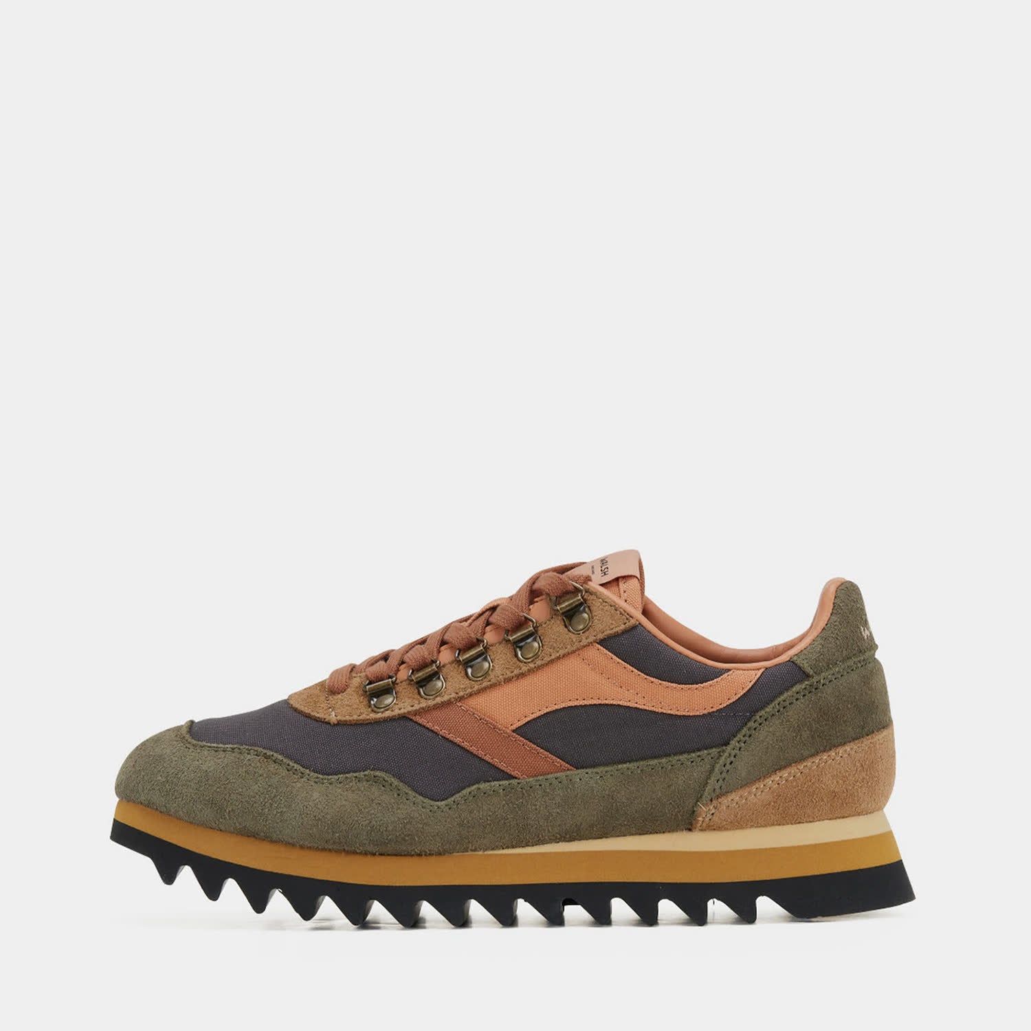 Norman Walsh - Classic Shoes - Ensign - Black Grey & Brown & Army Green ...